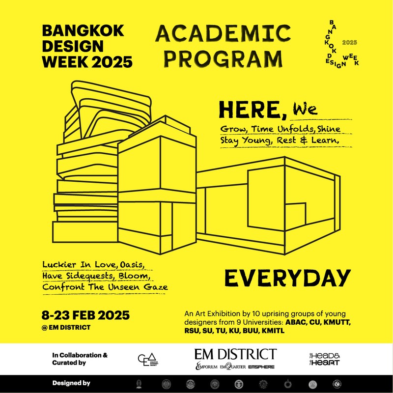 Academic Progam 2025: Here,_____________Everyday | City Projects ...